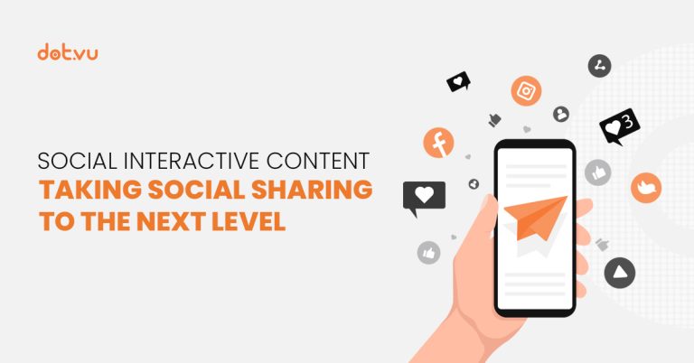 Social Interactive Content - taking social sharing to the next level